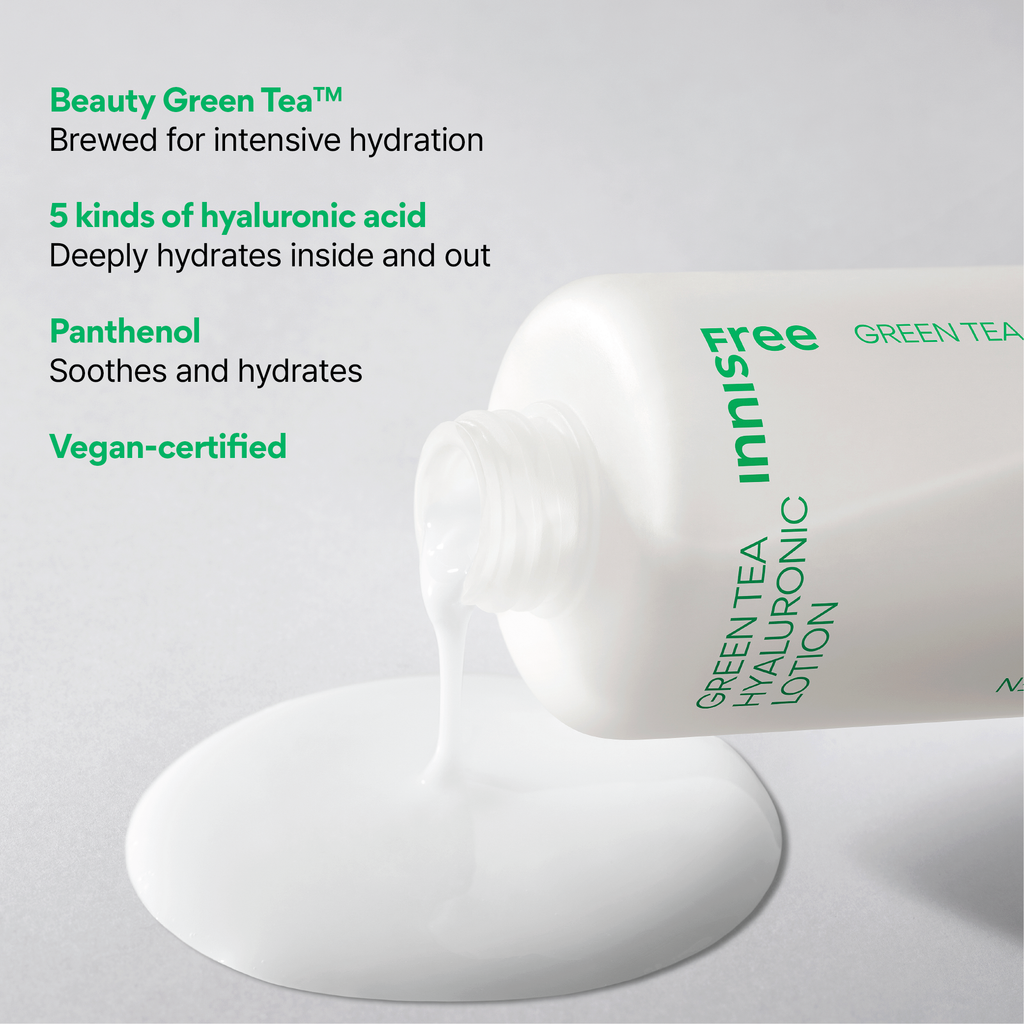 Green Tea Hyaluronic Lotion 170ml – innisfree Australia